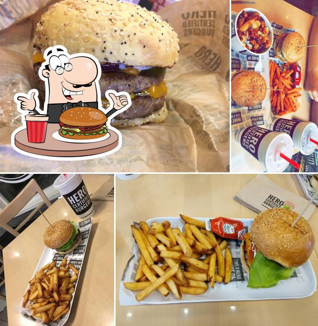 Hero Certified Burgers in Montreal - Restaurant menu and reviews