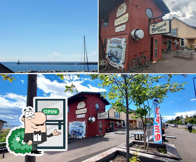 The Fisherman's Daughter at Dockside Fish Market in Grand Marais ...
