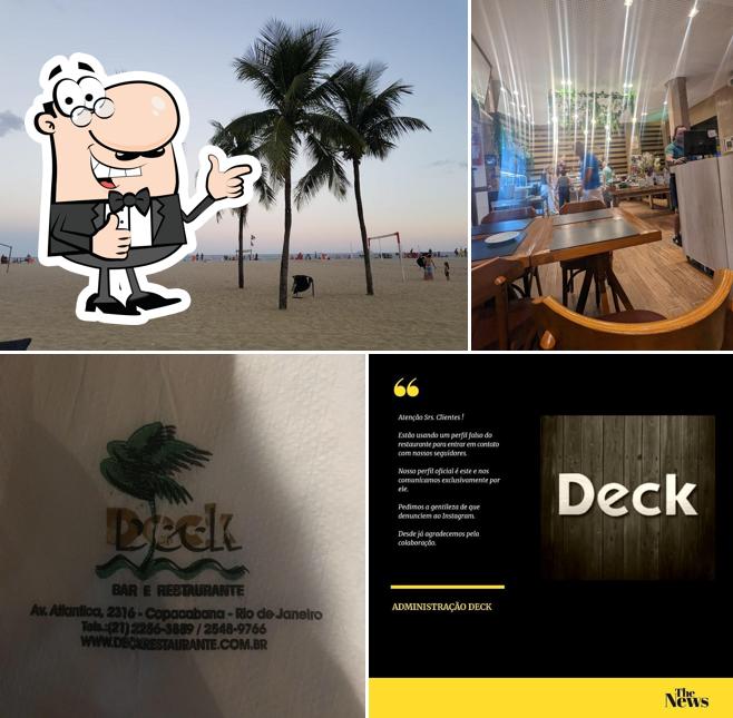 Pizzería Deck buffet, Rio de Janeiro, Av. Atlântica - Carta del ...