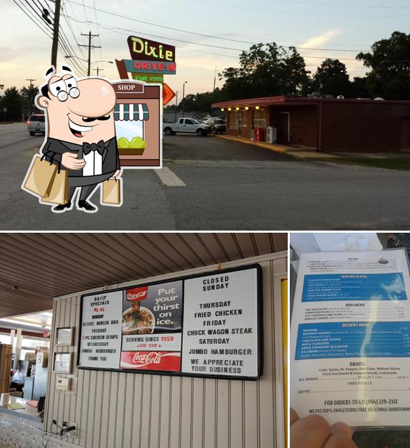 Dixie Drive In, Greenwood - Restaurant menu, prices and reviews