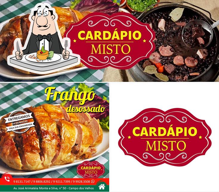 Cardápio Misto restaurante, Sobral