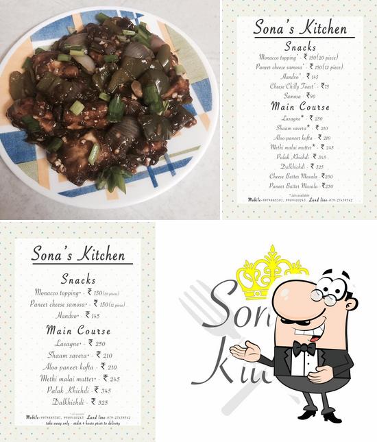 Sona's Kitchen, Ahmedabad - Restaurant menu, prices and reviews