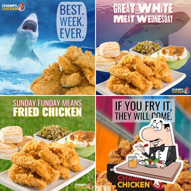 Champs Chicken in Fordyce - Restaurant menu and reviews