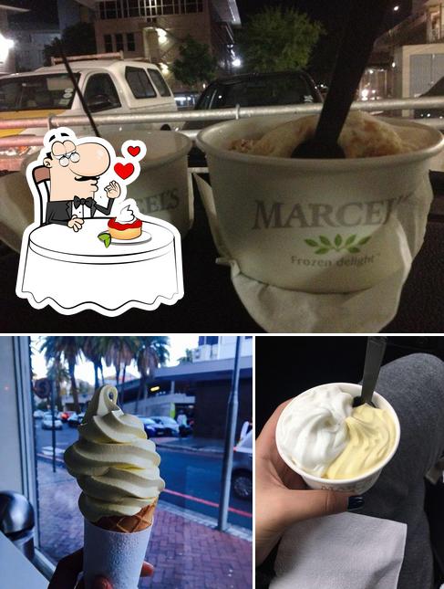 Marcel's Frozen Yoghurt desserts, Cape Town, Rondebosch Main Road ...