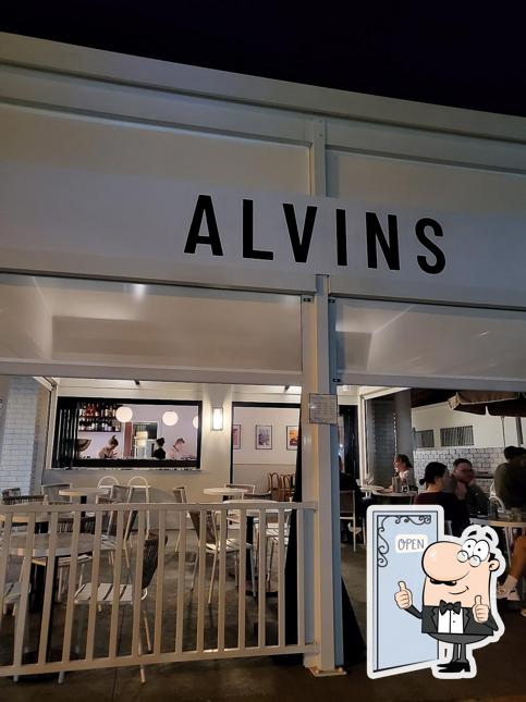 ALVINS, Paradise Point - Restaurant menu, prices and reviews