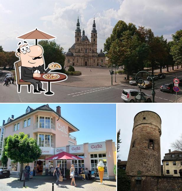 Wunderschone Cafe Wess Am Dom Fulda Bild
