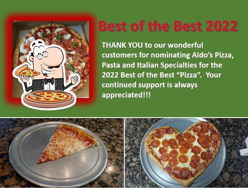 Aldo's Pizza & Pasta, Sharon - Restaurant menu, prices and reviews