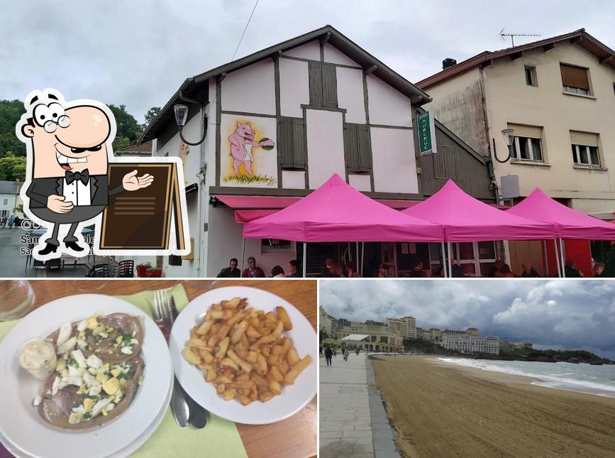 Au bon coin les pieds de cochon, Peyrehorade - Menu du restaurant, prix ...