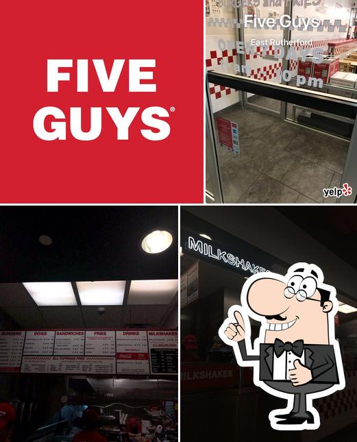 Five Guys, 54 NJ-17 in East Rutherford - Restaurant menu and reviews