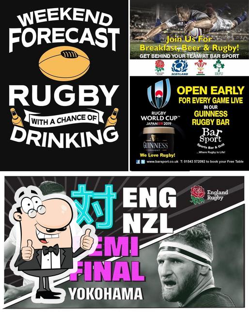 Bar Sport's Guinness Rugby Bar in Cannock - Restaurant reviews