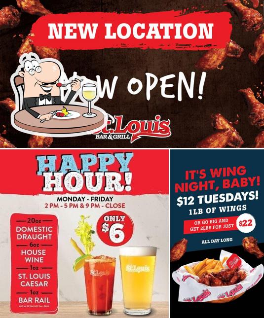 St. Louis Bar & Grill, Winnipeg - Restaurant menu, prices and reviews