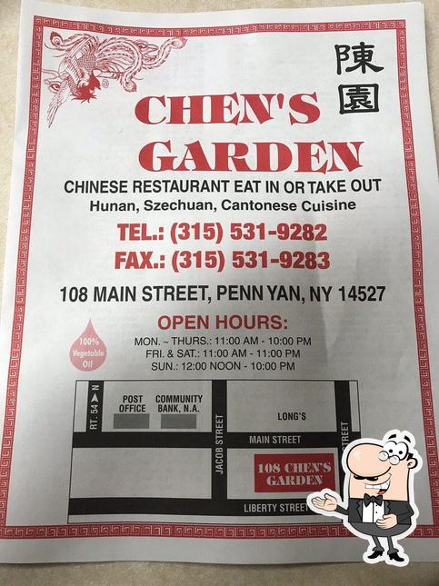 Chen's Garden, Penn Yan - Restaurant menu, prices and reviews