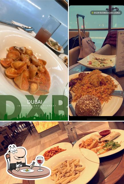 Ahlan Business Class Lounge, Dubai - Restaurant menu, prices and reviews
