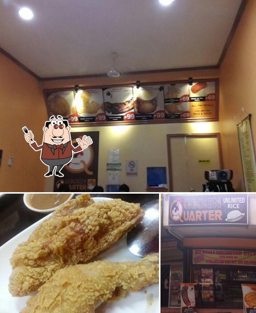 Chicken Quarter restaurant, Manila - Restaurant menu
