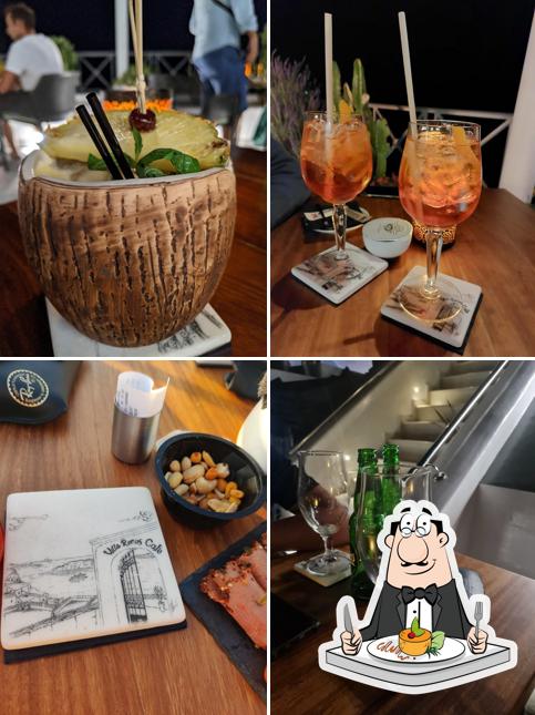 Vr Cafe Bar, Thera - Restaurant menu, prices and reviews