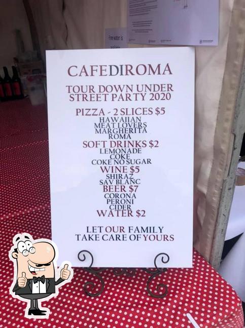 Cafe Di Roma, 116A Prospect Rd in Prospect - Restaurant menu and reviews