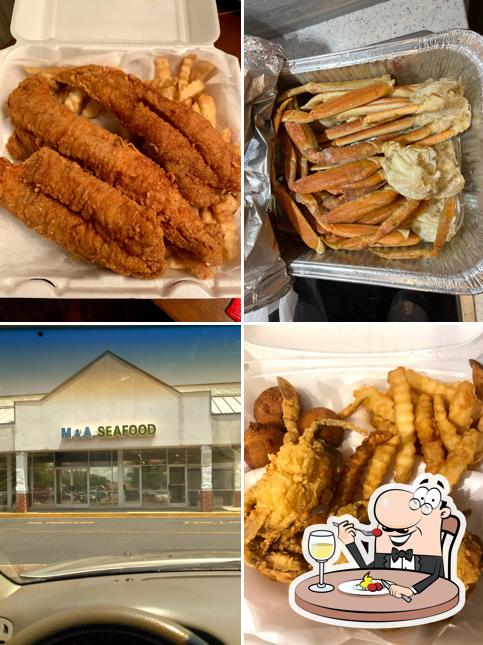 M & A Seafood, Hampton - Restaurant menu, prices and reviews