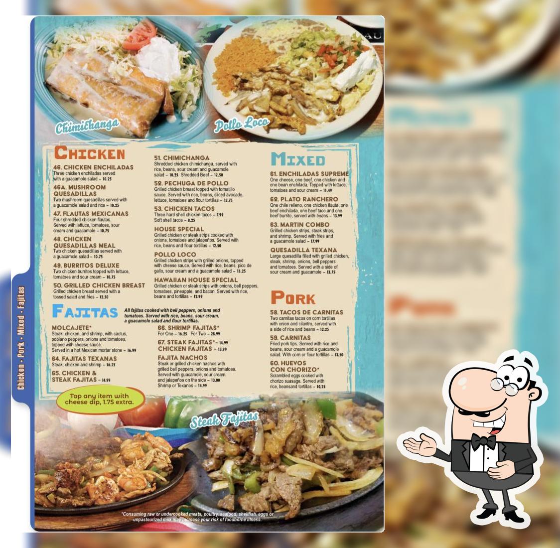El Saltillo Mexican Restaurant, Pascagoula - Menú del restaurante ...