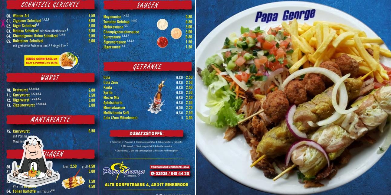 Papa George - Rinkerode restaurant, Drensteinfurt ...
