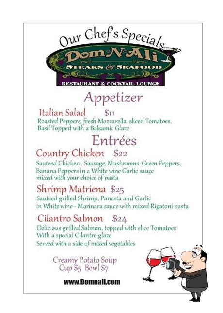 Dom N Ali in Jim Thorpe - Restaurant menu and reviews