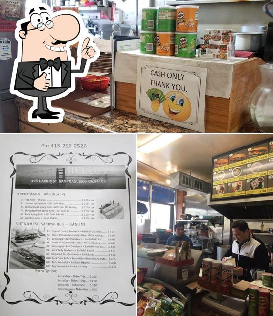 Hello Sandwich & Noodle in San Francisco - Restaurant menu and reviews