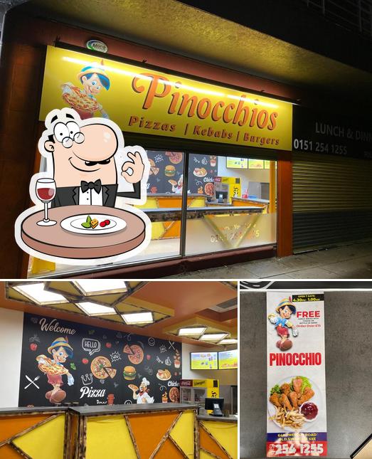 Pinocchio pizza in Liverpool - Restaurant menu and reviews