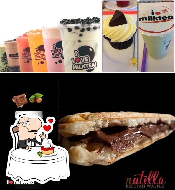 I Lovemilk Tea Cafe, Quezon City - Restaurant menu