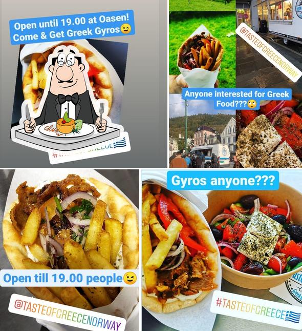 Taste of Greece Oasen Kjøpesenter restaurant, Bergen - Restaurant menu ...
