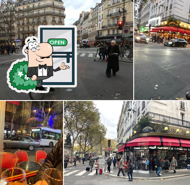 Le Danton café, Paris, 103 Bd Saint-Germain - Critiques de restaurant