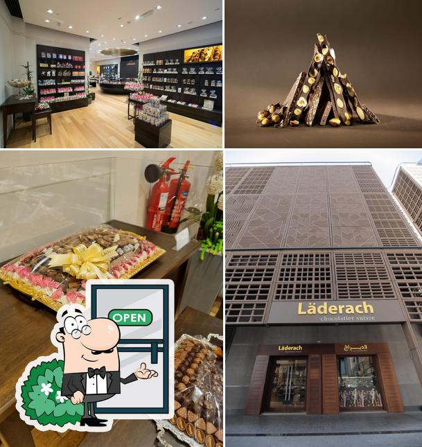 Läderach chocolatier suisse - World Trade Center Souk cafe, Abu Dhabi ...