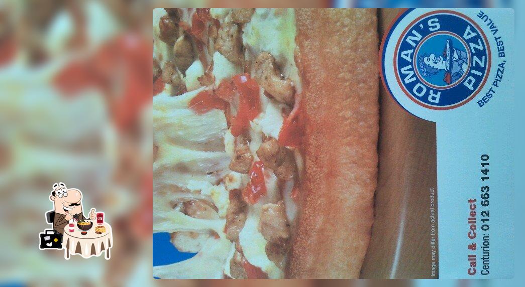 Roman's Pizza, Centurion - Restaurant menu, prices and reviews