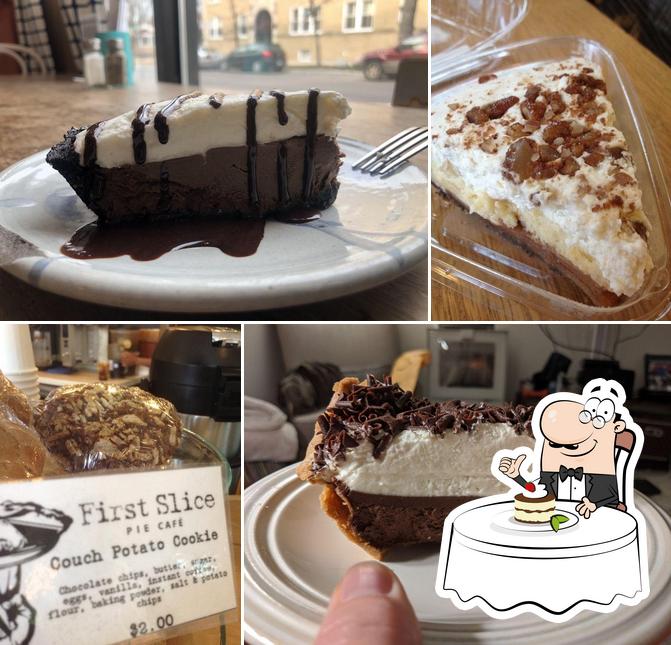 First Slice Pie Cafe Manor, 4664 N Manor Ave in Chicago - Restaurant ...