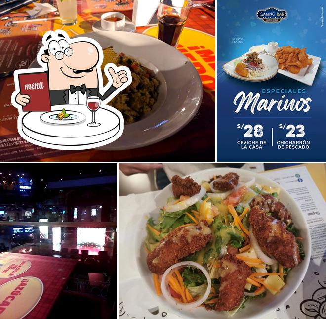 Gaming Bar Restaurant - Dreams, Miraflores - Menú del restaurante ...