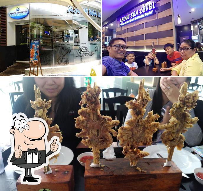 Above Sea Level restaurant, Quezon City, SM North - Restaurant menu