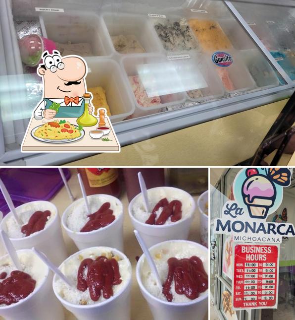 La Monarca Michoacana Palateria y Neveria, Pearland - Restaurant menu ...