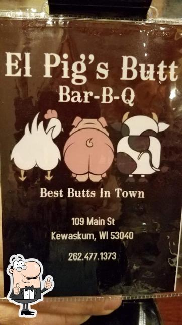 El Pig’s Butt Bar-B-Q in Kewaskum - Restaurant menu and reviews
