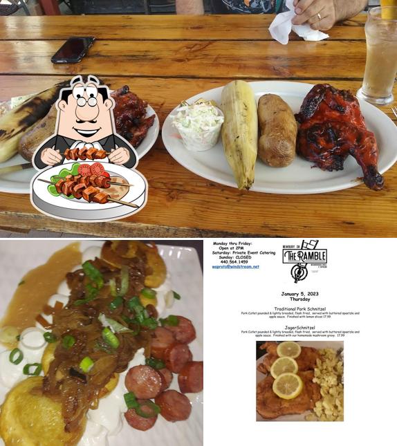 Menu of Ramble Inn restaurant, South Russell - reviews and ratings