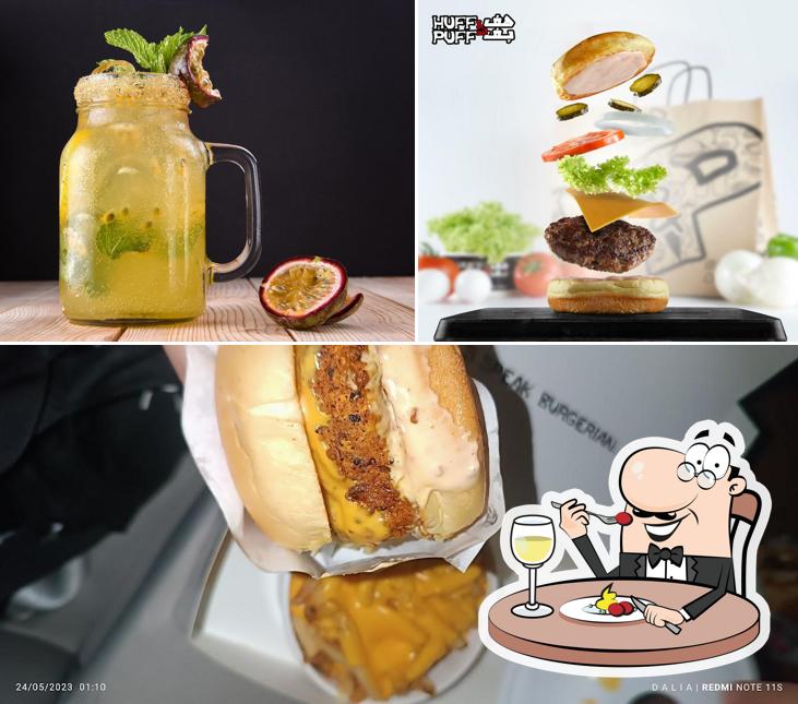 Huff & Puff Burger restaurant, Emiratos Árabes Unidos, Rugaylat Rd ...