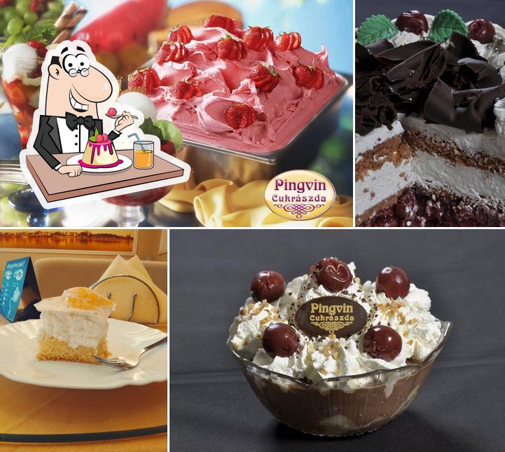 Pingvin Cukrászda desserts, Vác - Restaurant reviews