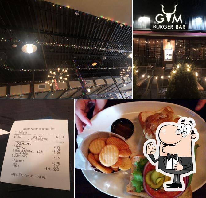 George Martin Burger Bar, Rockville Centre - Restaurant menu, prices ...