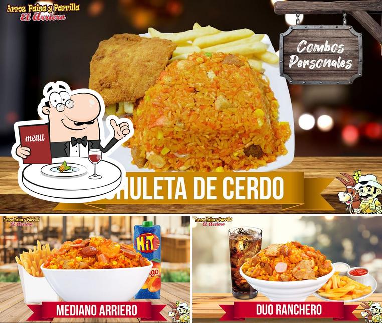 Arroz Paisa y Parrilla El Arriero, Bogotá - Restaurant menu and reviews