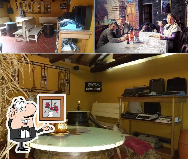 Café - Bar, Museo del Indio Rómulo. Calicanto Real, Mongui - Menú del ...