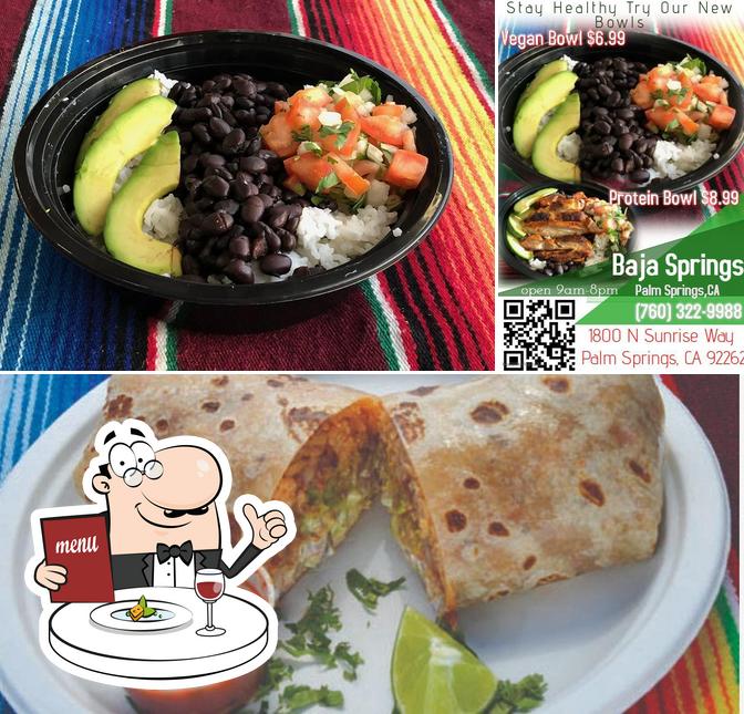 Baja Springs, Palm Springs - Restaurant menu, prices and reviews