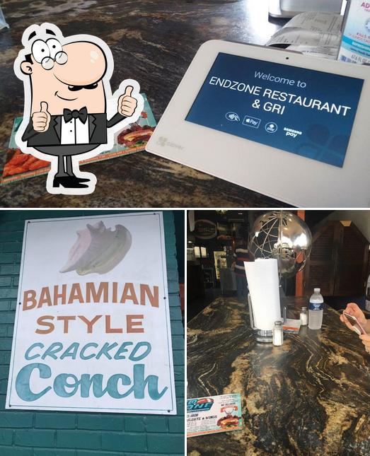 End Zone Restaurant & Grill, Hollywood - Restaurant menu, prices and ...