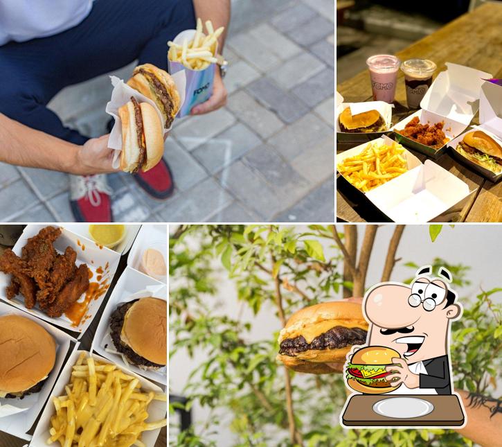 FOMO Burger Alserkal Avenue restaurant, Dubai - Restaurant menu and reviews