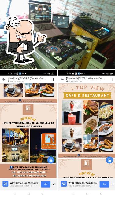 i-Top View Cafe & Restaurant, Manila - Restaurant menu, prices and reviews