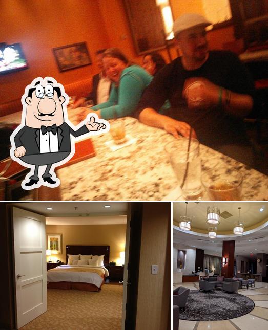 Marriott Concierge Lounge in Raleigh