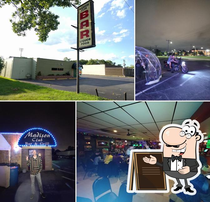 Madison Club Bar and Grill, Madison Heights - Restaurant menu, prices ...