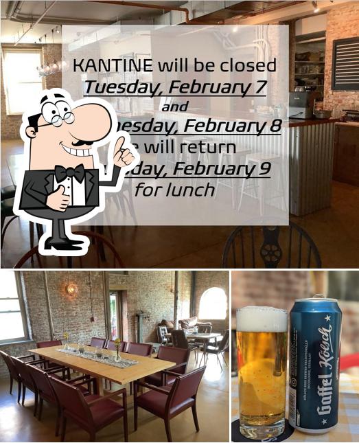 KANTINE Biergarten Wine Bar Eatery, Cincinnati - Restaurant menu ...