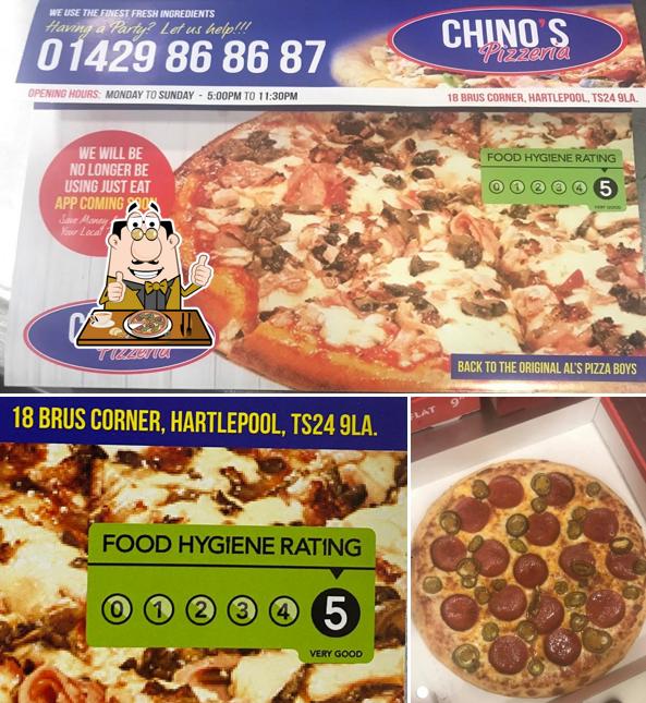 Chinos pizza in Hartlepool - Restaurant menu and reviews